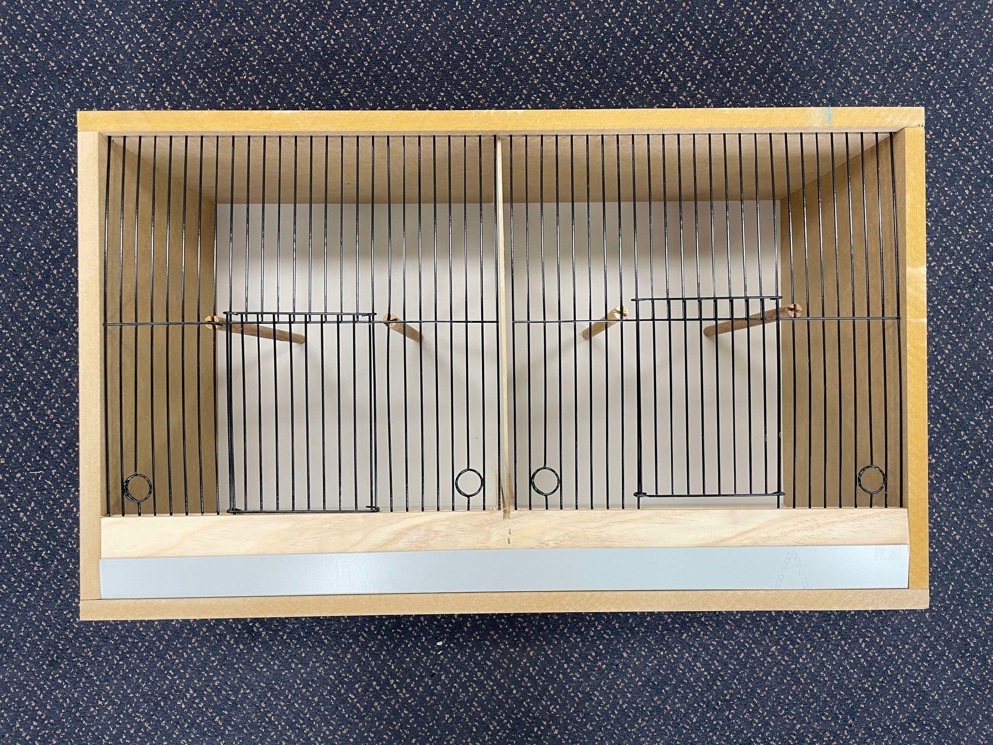 Canary Double Breeding Cabinet Wooden *** Click & Collect Or Local Del