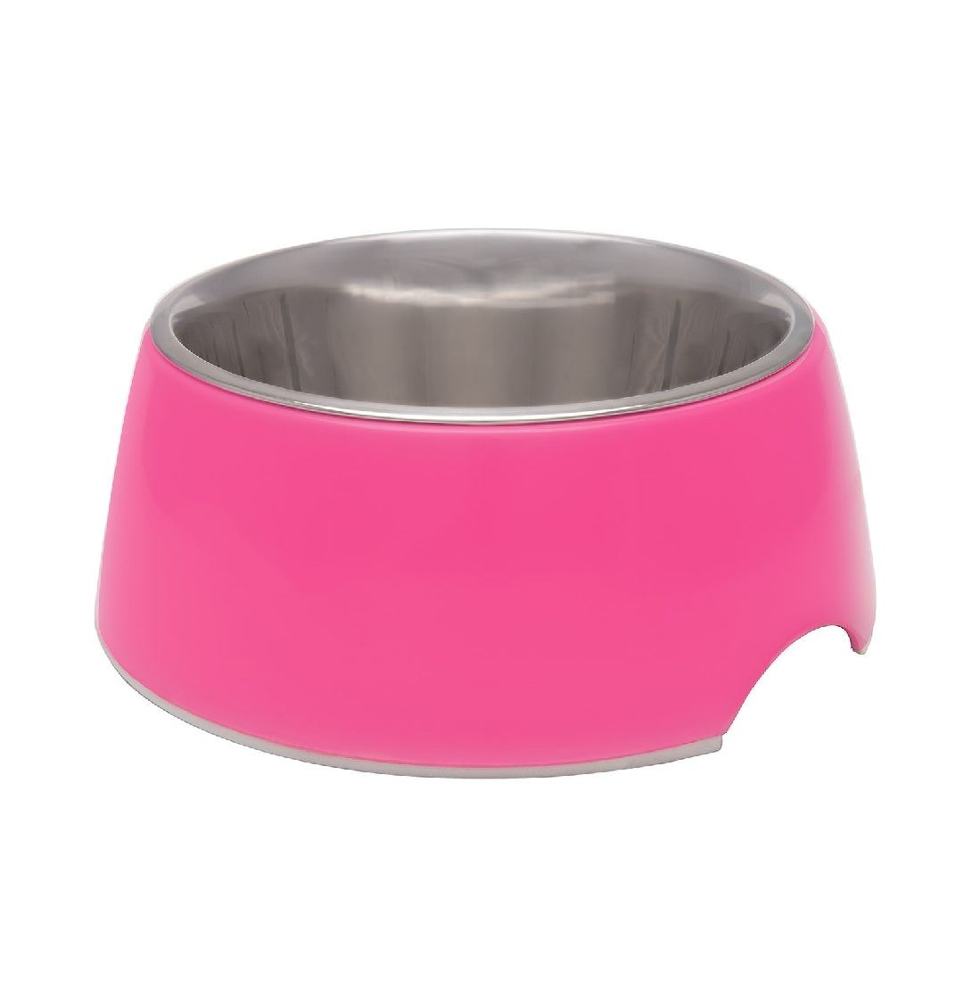 Retro Dog Bowl Hot Pink