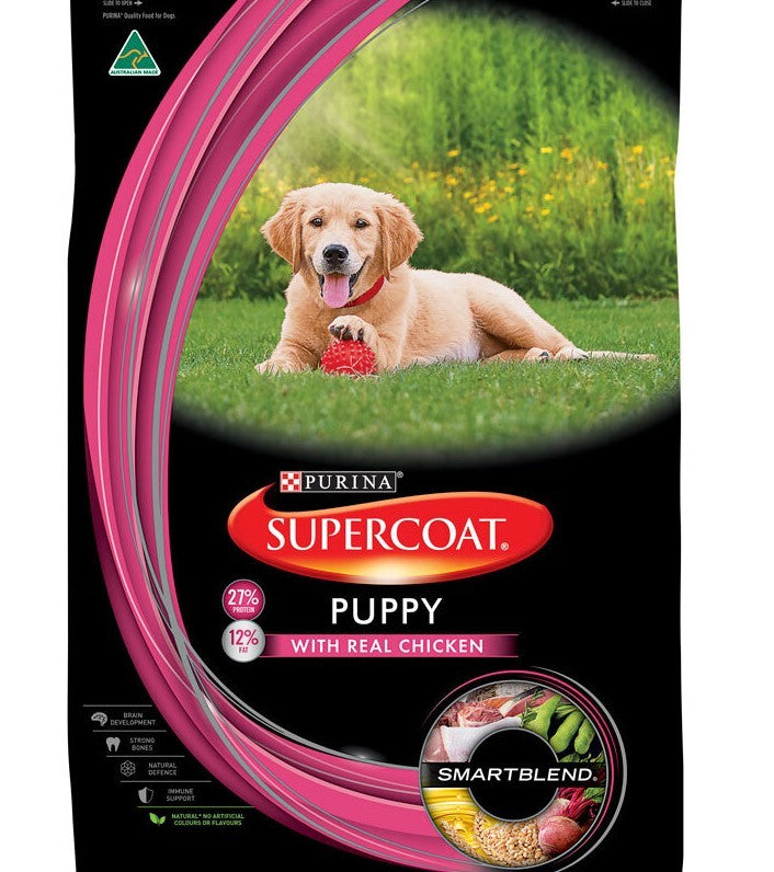 Supercoat Puppy Chicken Dry Dog Food 20kg *store Pick Up Or Local Deli