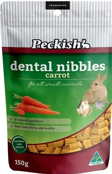 Peckish Dental Small Animal Nibbles 150g