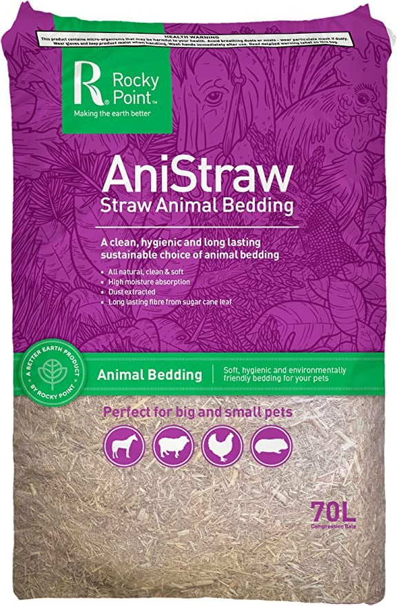 Rocky Point Anistraw 70ltr Straw Bale * Store Pick Up Or Local Deliver